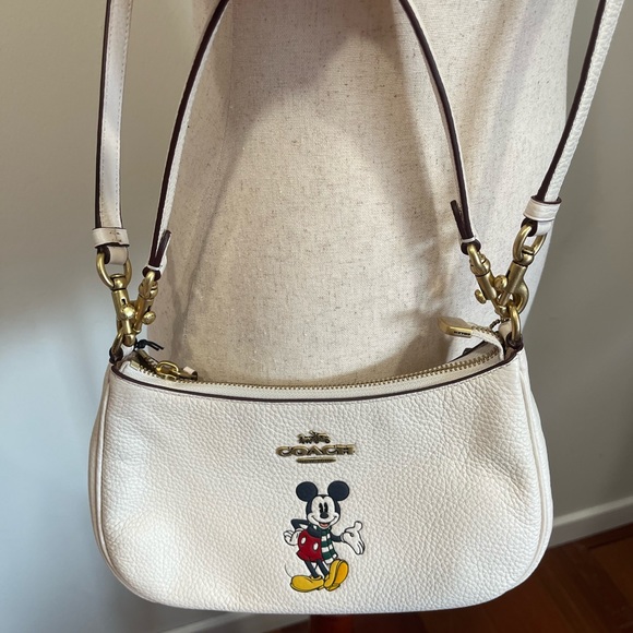 Coach | Bags | Coach Disney X Coach Teri Shoulder Bag With Mickey Mouse ...